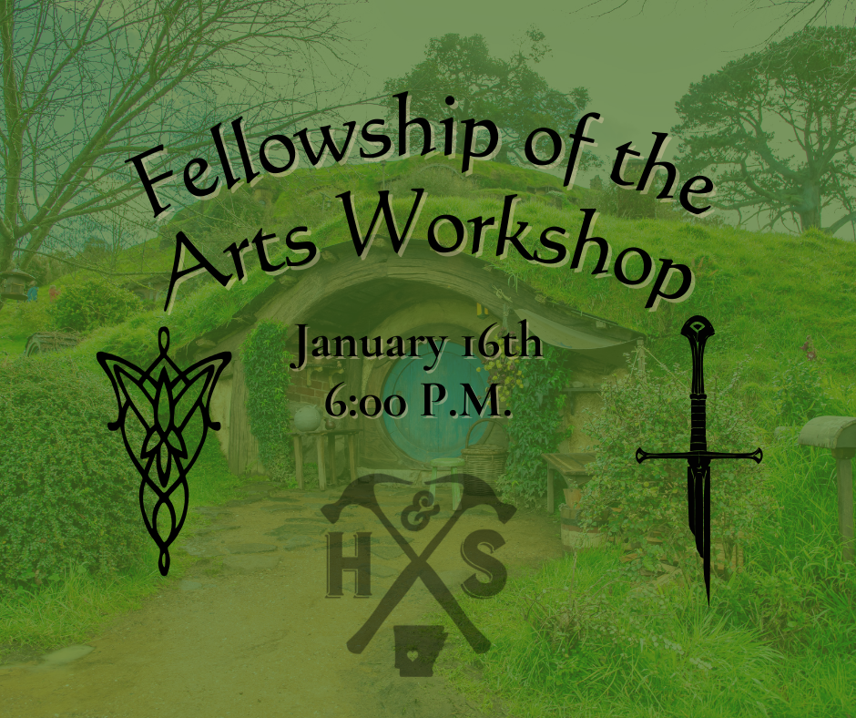 LORD OF THE RINGS- FELLOWSHIP OF THE ARTS - JAN 16th -6:00pm – Hammer ...